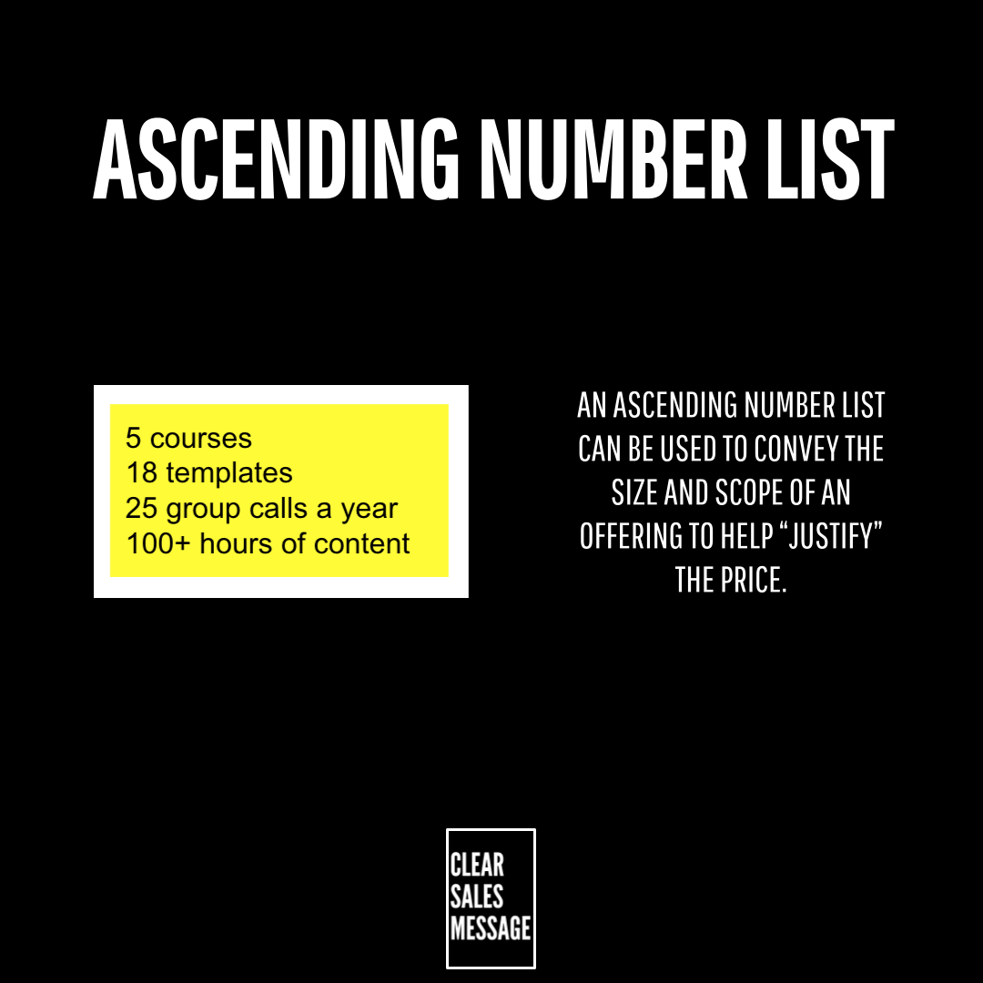 Ascending Number List: Build Momentum to the Close